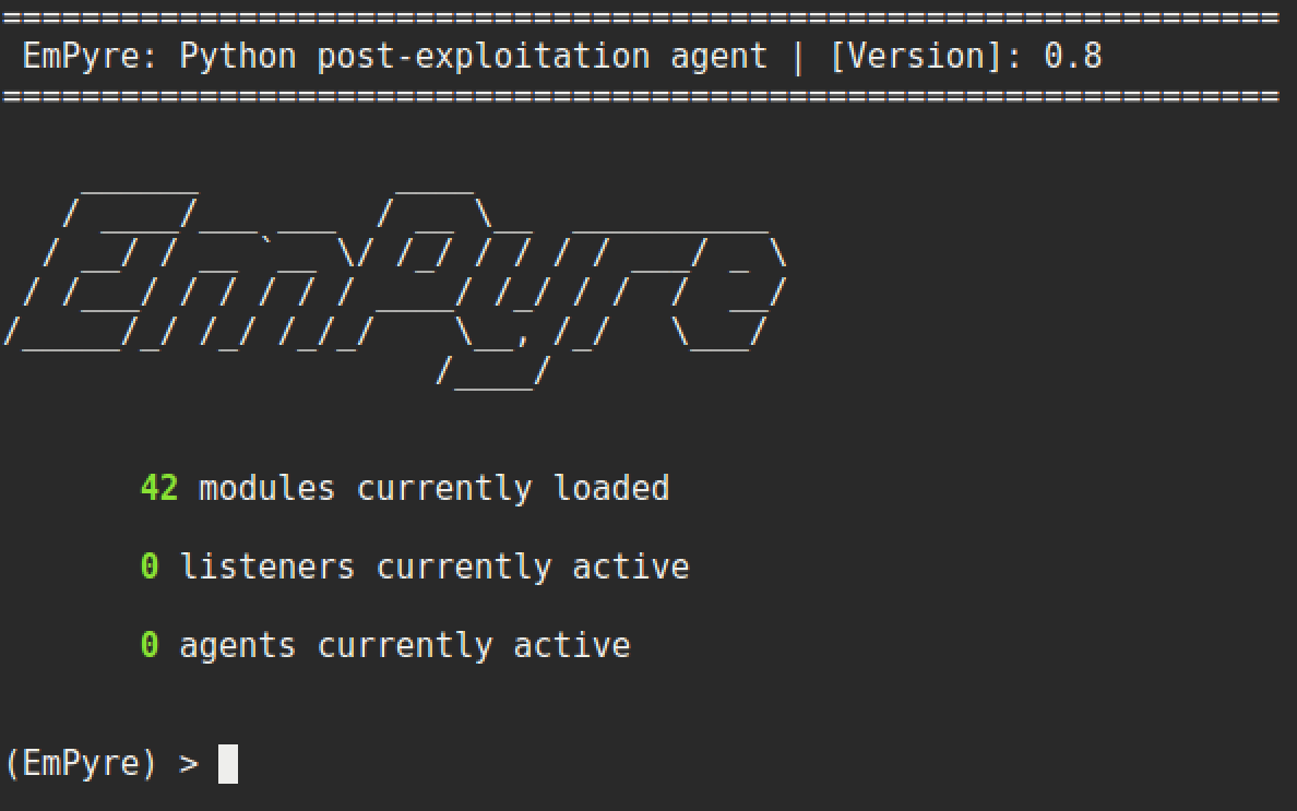 Building an EmPyre with Python – harmj0y