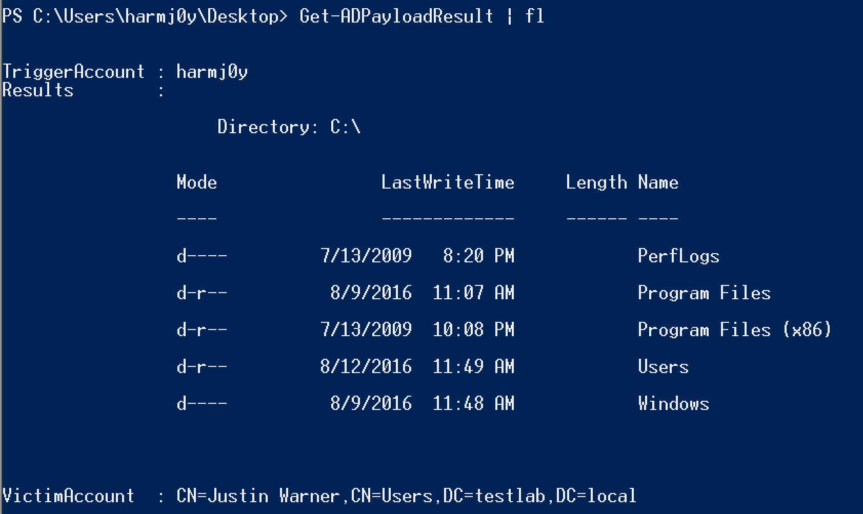 Command and Control Using Active Directory – harmj0y